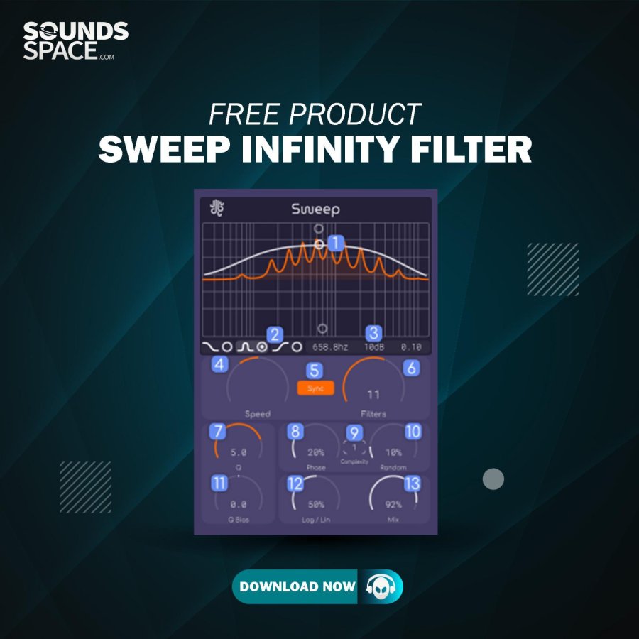Sweep Infinity Filter free download, Sweep Infinity Filter, Sweep Infinity Filter plugin ...